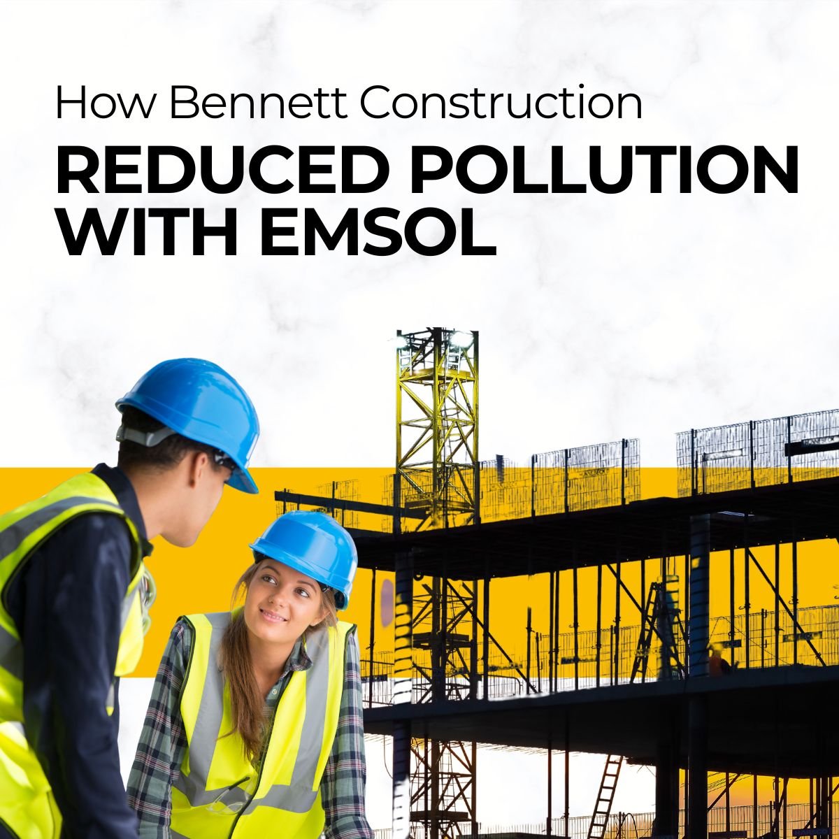 71% Pollution REDUCTION on London Construction Site